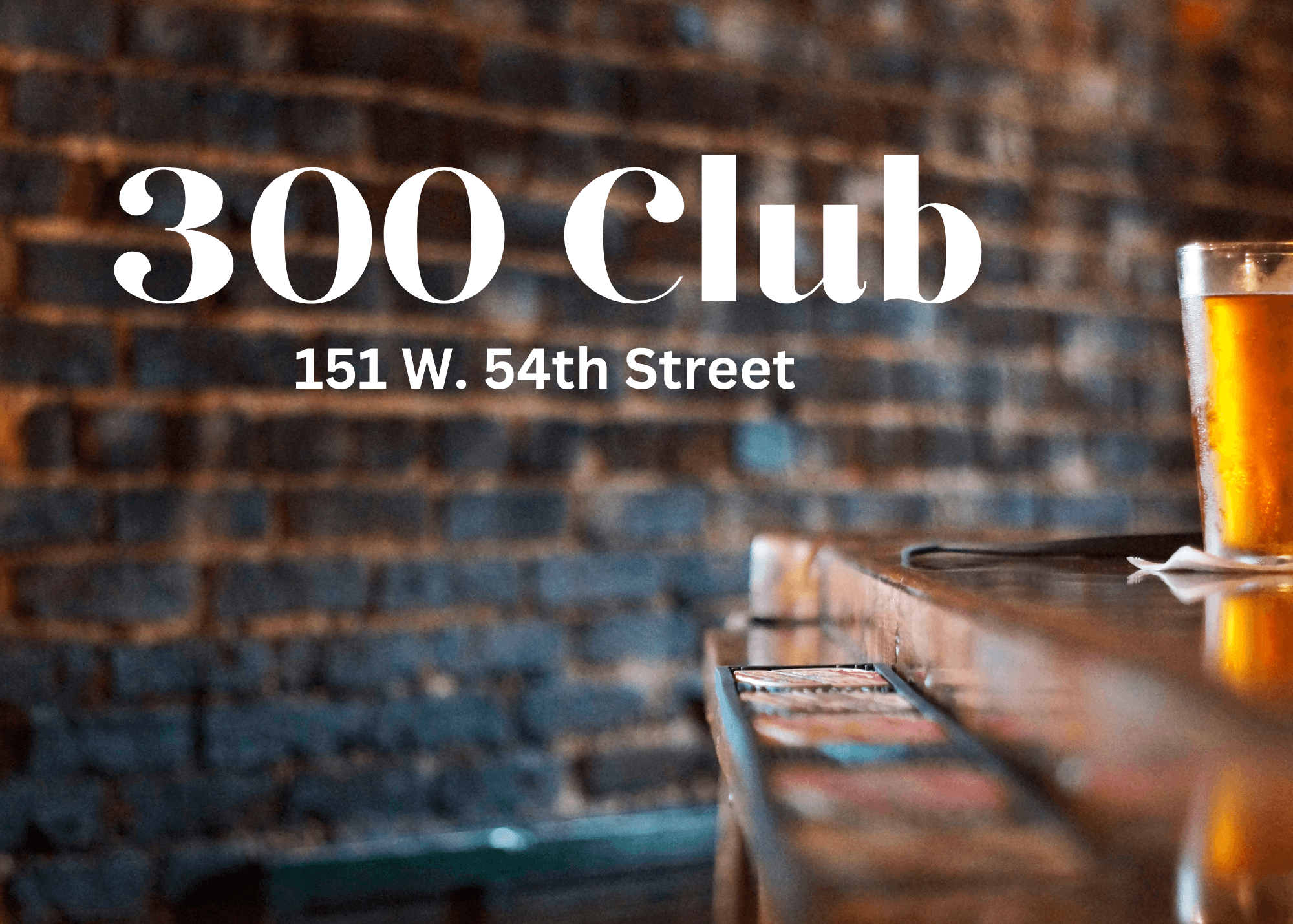 300 Club - Crime and Cocktails Mafia History and Information